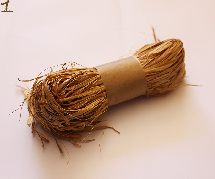 Rafia Natural - Lanas De Antaño